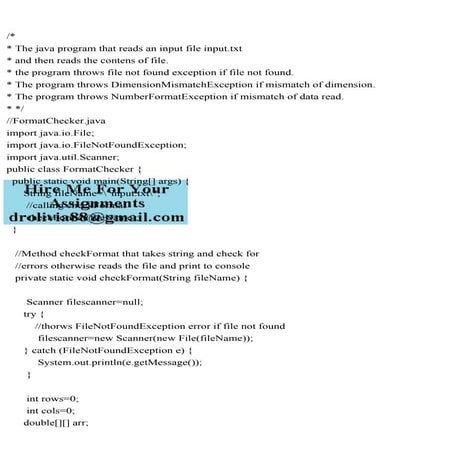 The Java Program That Reads An Input File Inputtxt Anpdf