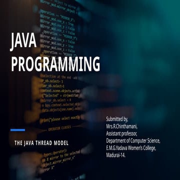 The java thread model-Mrs.R.Chinthamani.pptx