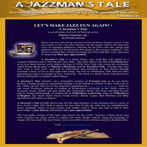 The jazzman | Revolution in jazz | PDF