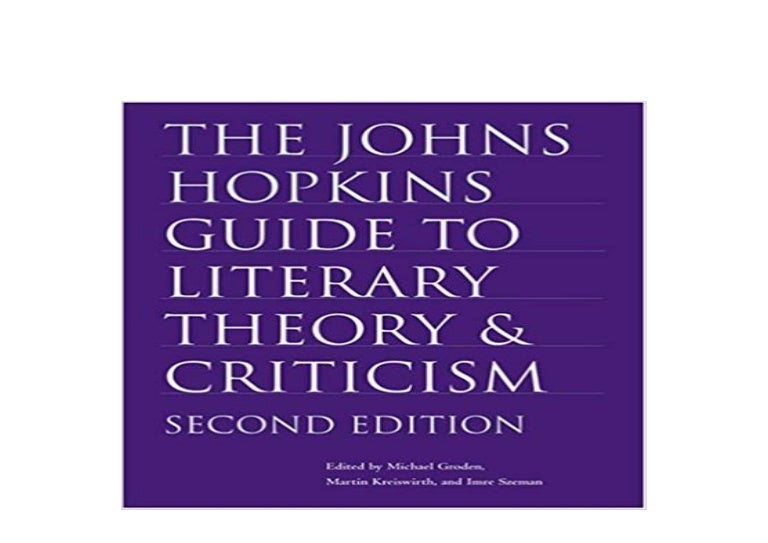 paperback library$@@ The Johns Hopkins Guide to Literary Theory and C…