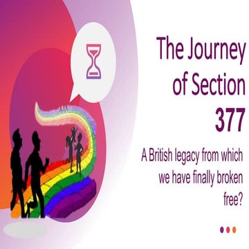 The journey of section 377 | PPTX