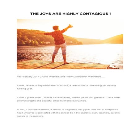 The joys are highly contagious ! | PDF