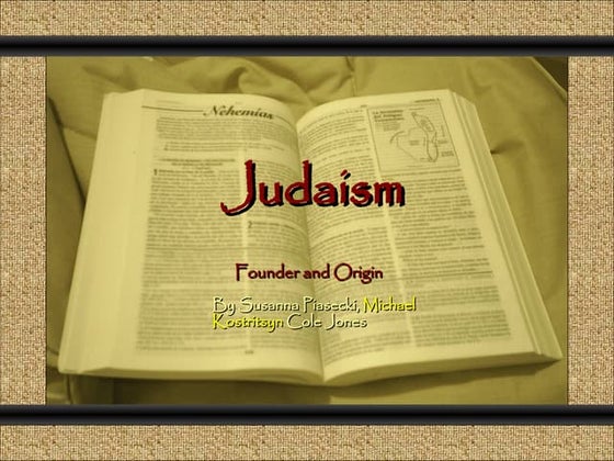The Judaism Powerpoint | PPT | Judaism | Religion & Spirituality