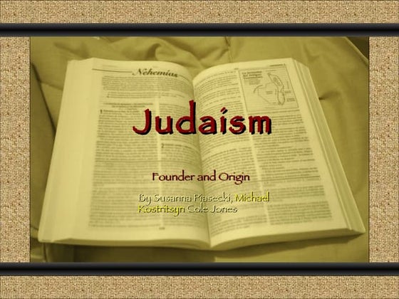The Judaism Powerpoint | PPT | Judaism | Religion & Spirituality
