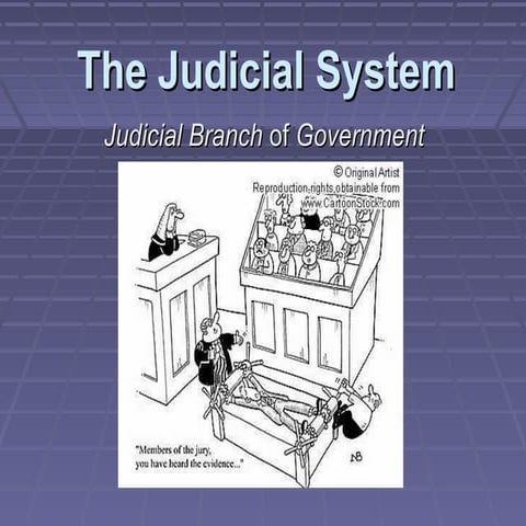 Canada's Judicial System Intro | PPT