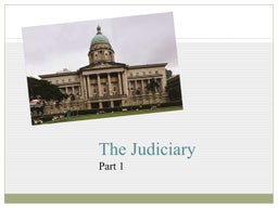 The Judicial Branch | PPT