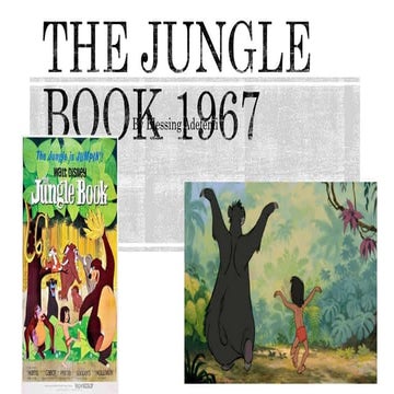 The jungle book | PPTX