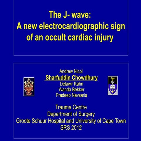 The j wave dr. sharfuddin chowdhury | PPT