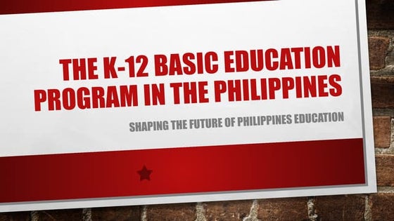 Basic education curriculum | PPTX | Daycare and Pre-School | Parenting