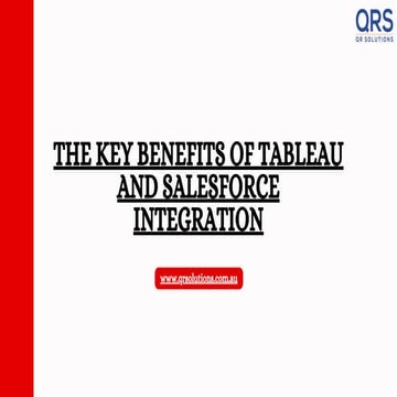 The Key Benefits of Tableau and Salesforce Integration.pdf