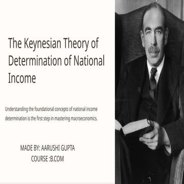The Keynesian Theory of Determination of National Income.pptx