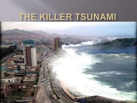 Tsunami ppt.pptx | Disasters