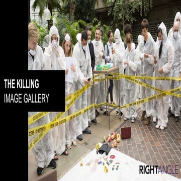 The Killing Team Building Experience | Image Gallery | PPT