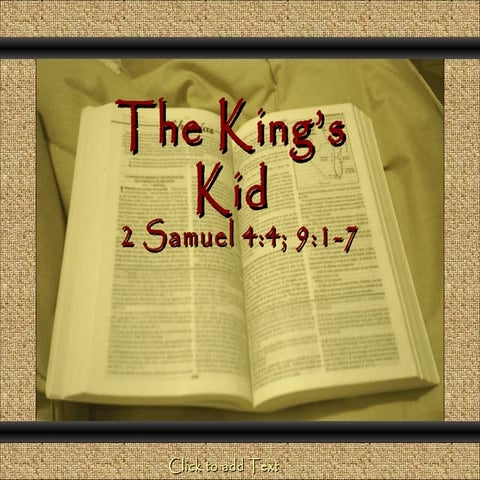 The King's Kid | PPT