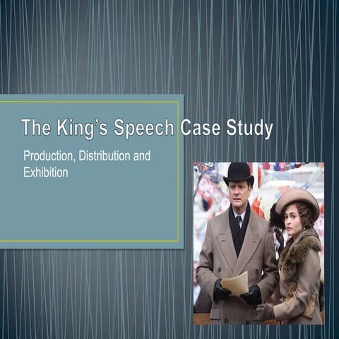 The king’s speech case study final powerpoint | PPTX | Movies ...