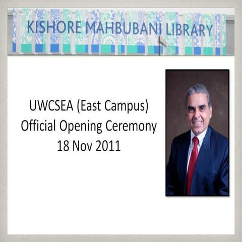 The Kishore Mahbubani Library (November 2011) | PPT