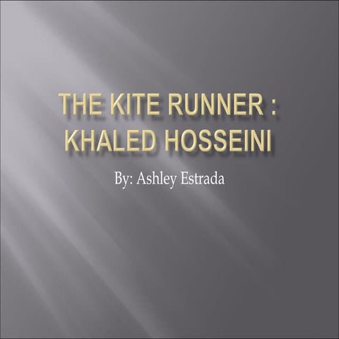The Kite Runner | PPT