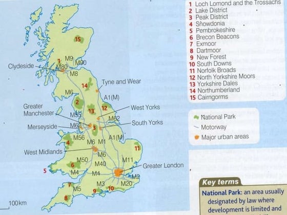National Park lesson with the Lake District | PPT
