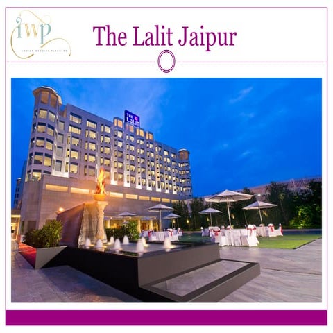 Hotel Lalit, Jaipur Airport, Jaipur | PDF