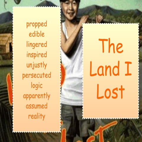 The Land I Lost | PPT