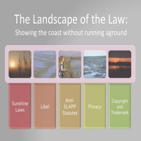 The landscape of the law | PPTX | Law