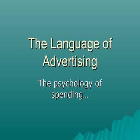 The language of advertising[2] copy | PPT