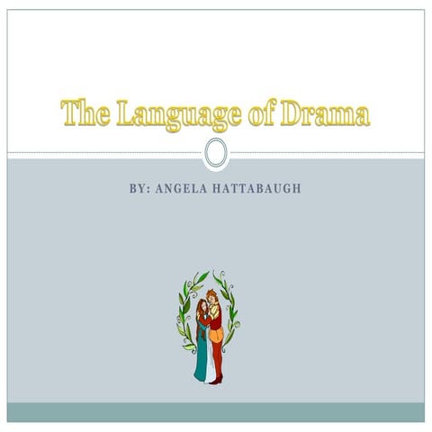 Types of drama | PPTX