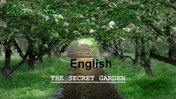 Secret garden analysis | PPT