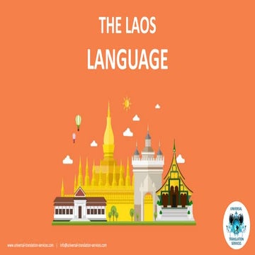 The Laos Language | PPT