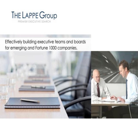 The Lappe Group | PPT