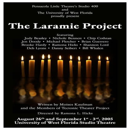 THE LARAMIE PROJECT, 2005 | PDF