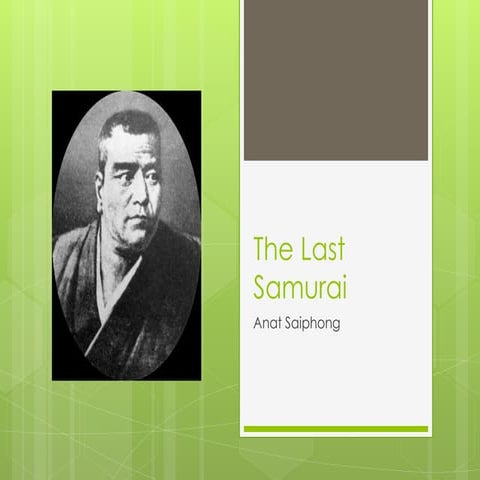 The last samurai | PPTX
