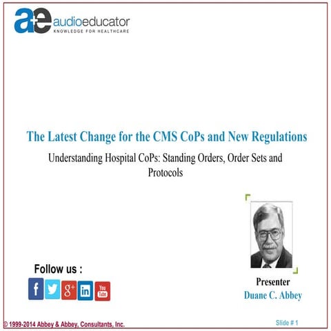 Nursing Standards in Hospital Accreditation: CMS Guidelines 2024 | PDF
