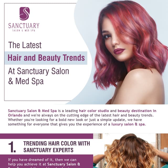 The Latest Hair and Beauty Trends At Sanctuary Salon & Med Spa.pdf ...