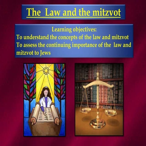 The law and the mitzvot 2010 pt1 | PPT