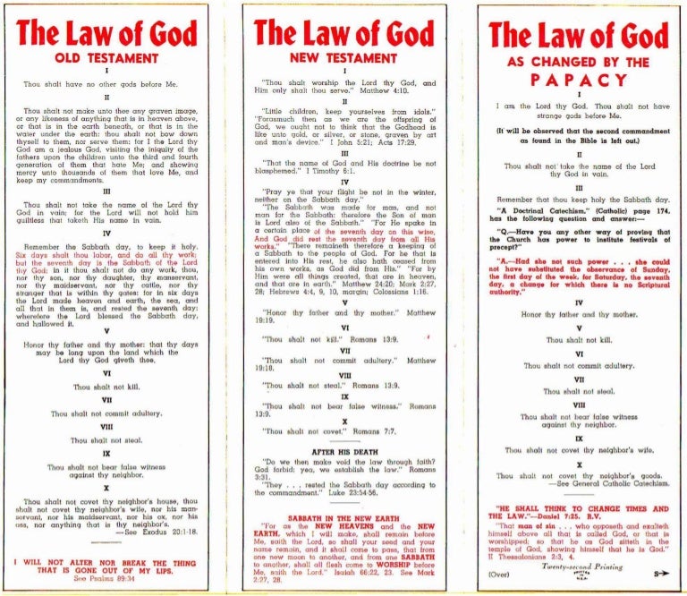 The law of god