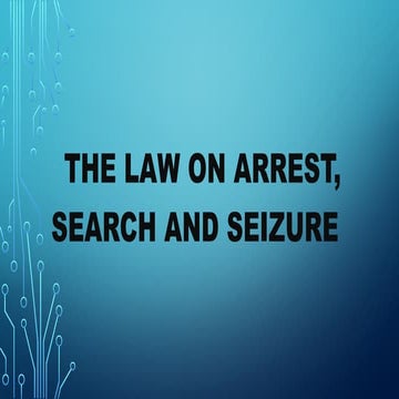 Rule 126 127 search and seizure and provisional remedies in criminal ...