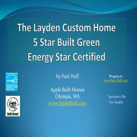 The Layden Custom Home, Built to 5 Star Green & Energy Star ...