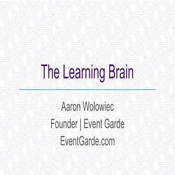 The Learning Brain | PPT