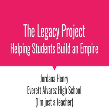 The Legacy Project | PDF