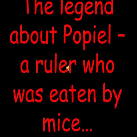 The legend about Popiel | PPTX
