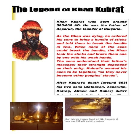The legend of khan kubrat | PDF