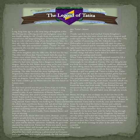 “The Legend of Tatita” by Manuel L. Gomez | PDF