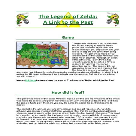 Legend of zelda ppt | PPTX