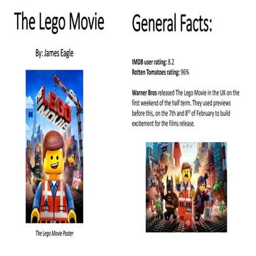 The lego movie | PPTX