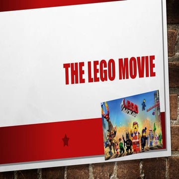 The lego movie | PPTX