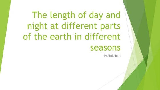 Day and night | PPT