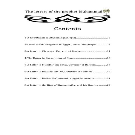 The letters prophet_muhammad | PDF