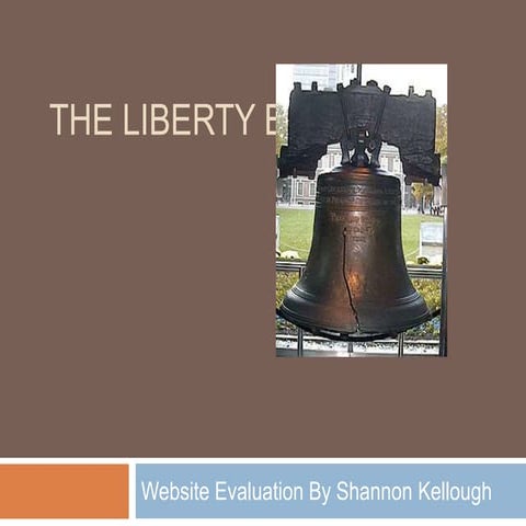 The liberty bell | PPT