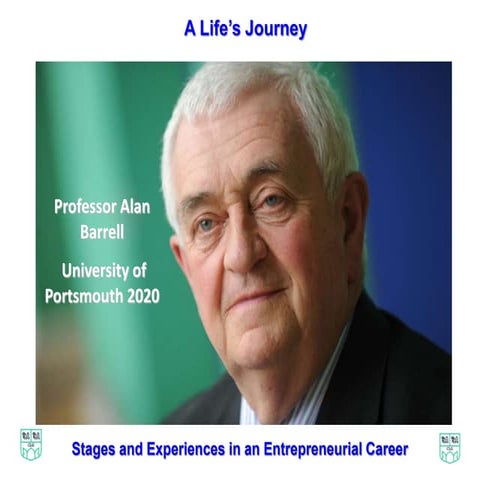 The Life Journey of Professor Alan Barrell | PPTX